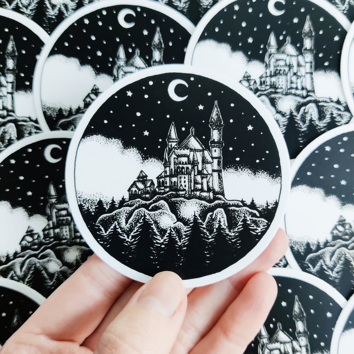 Sticker Castle | kimbeckerdesign