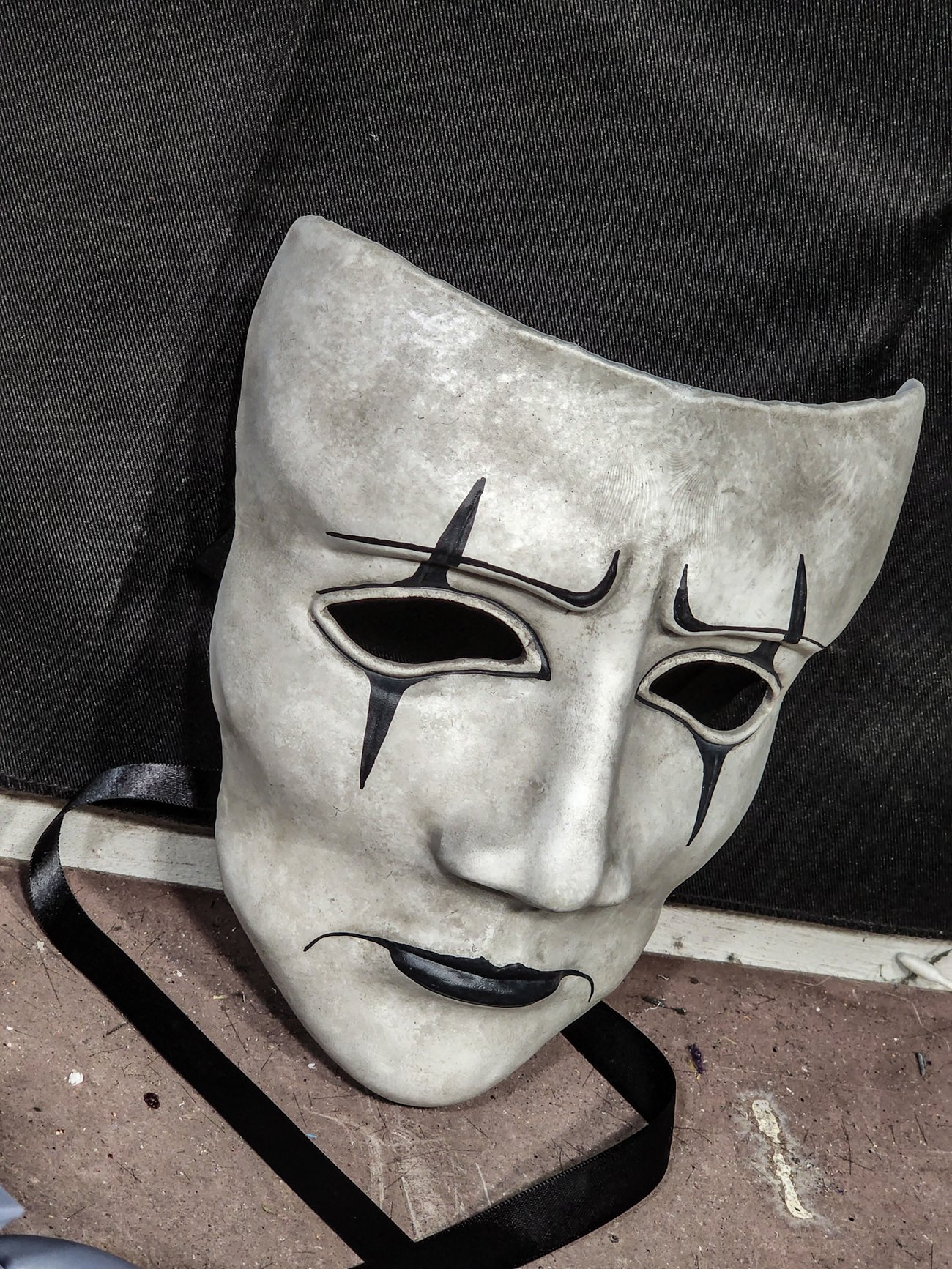 The Crow Tragedy Mask V2 | A New Kind Of Fear Customs