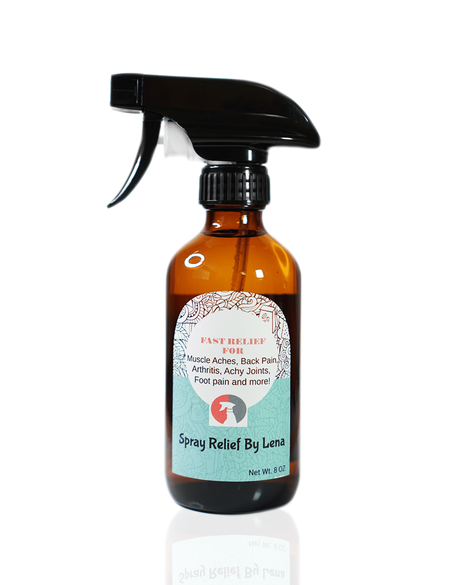 8 oz pain relief spray | Relief And More By Lena