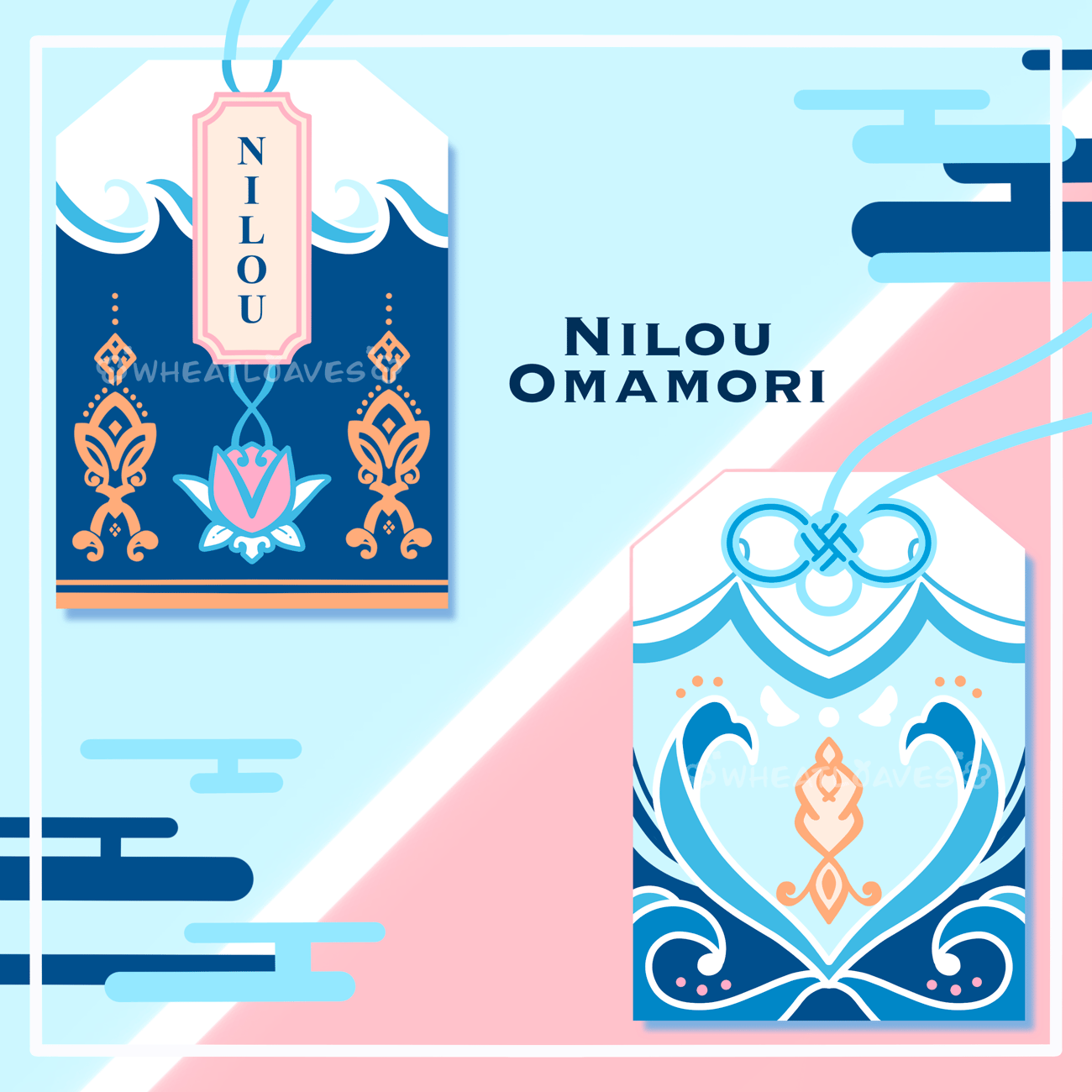 [LAST CHANCE] Genshin Impact Omamori Vol 2 | Wheatloaves