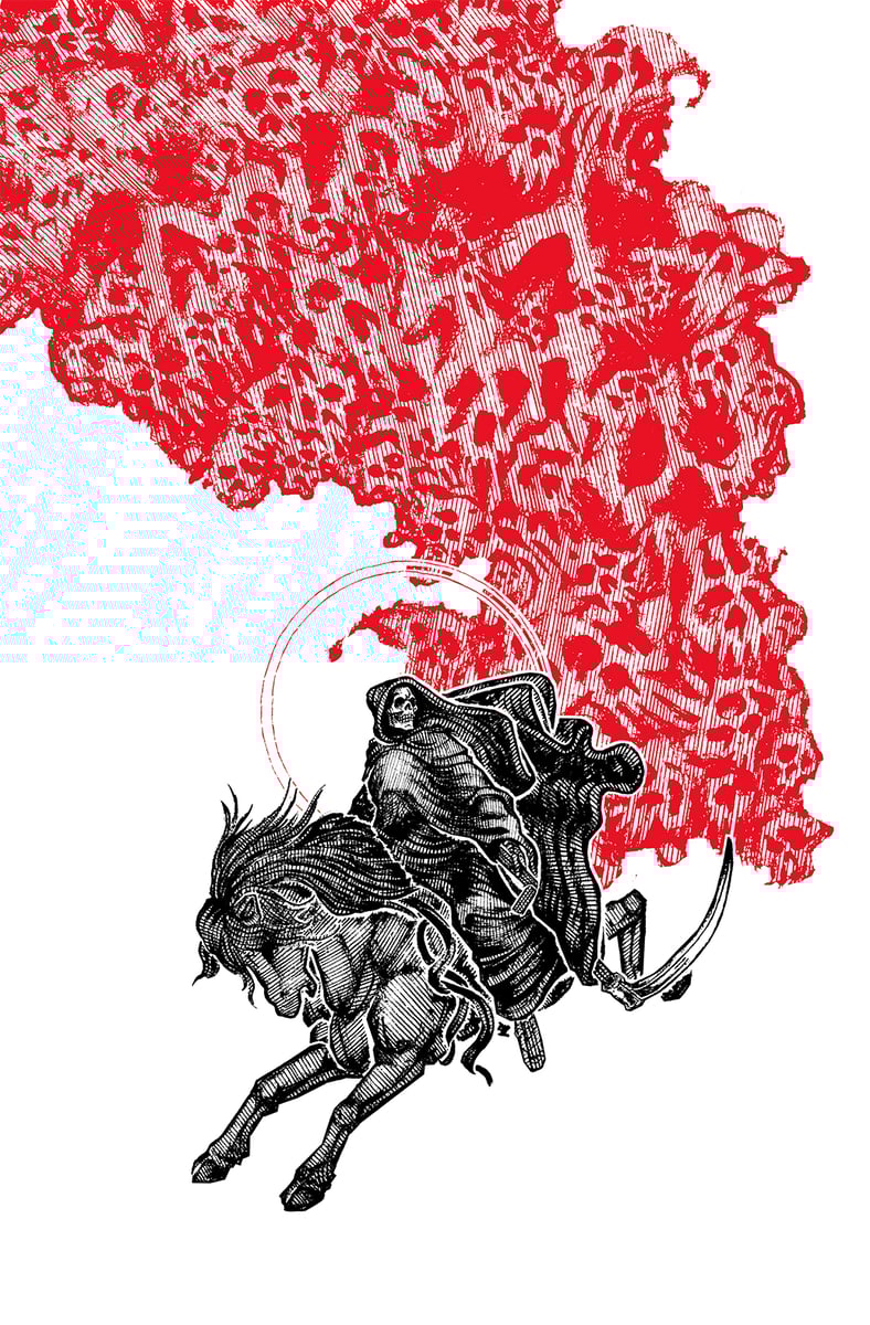 "On a Pale Horse" 8.5”x11” Fine Art Print | MICAH ULRICH