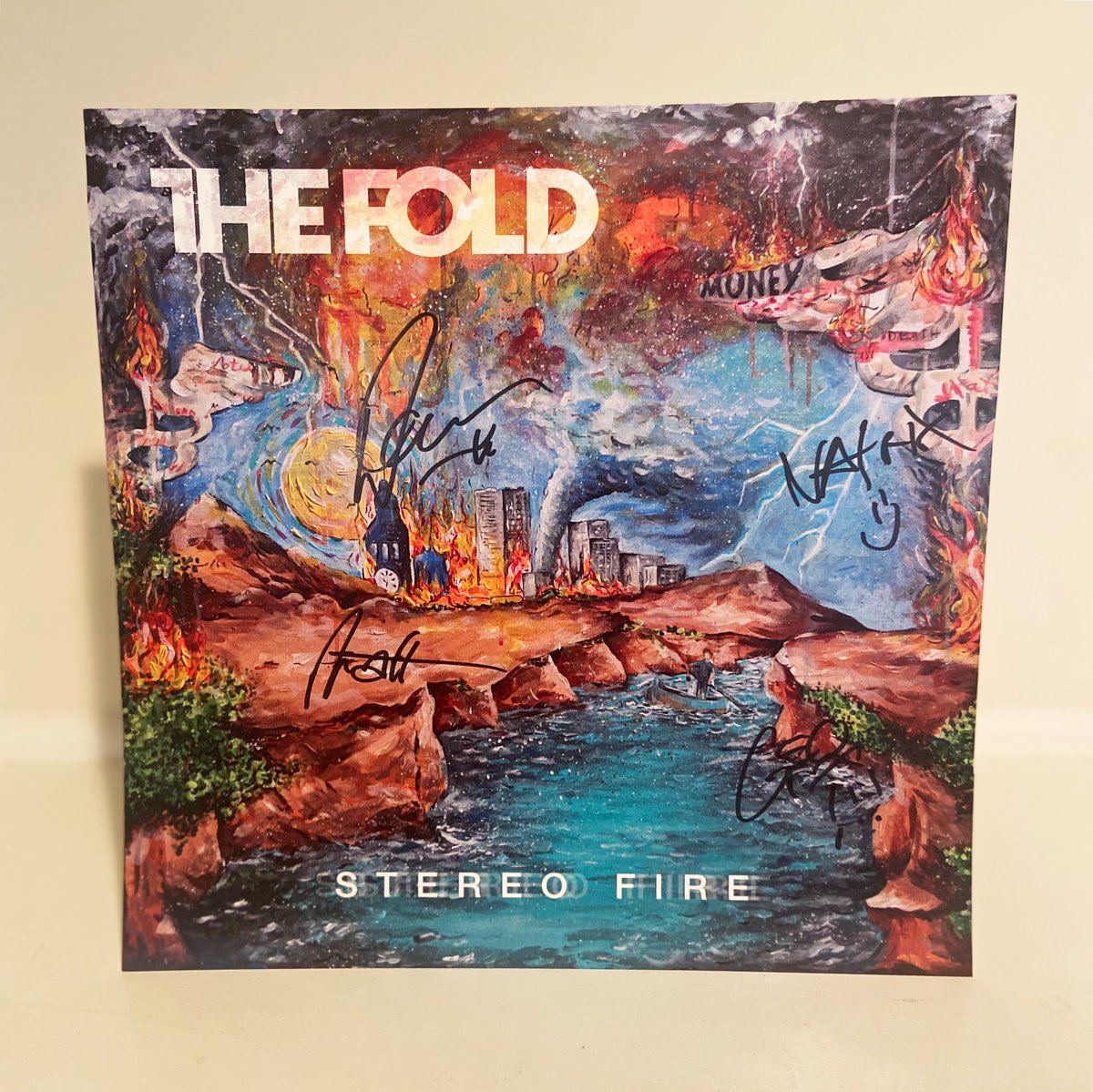 Stereo Fire Album Artwork — 12x12" Flat | The Fold