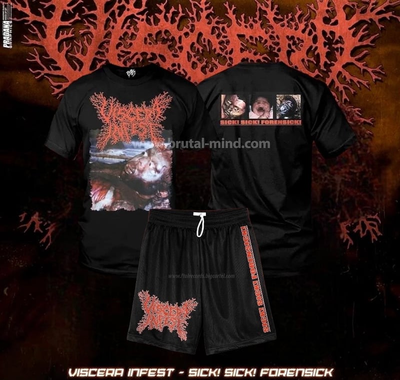 Viscera Infest-Sick!Sick!Forensick! | Gorehog Merchandise