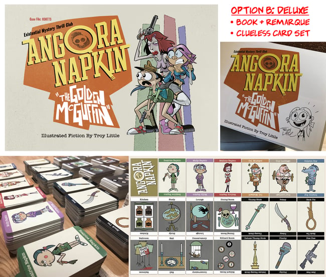 Angora Napkin: The Golden McGuffin | pegamoosepress