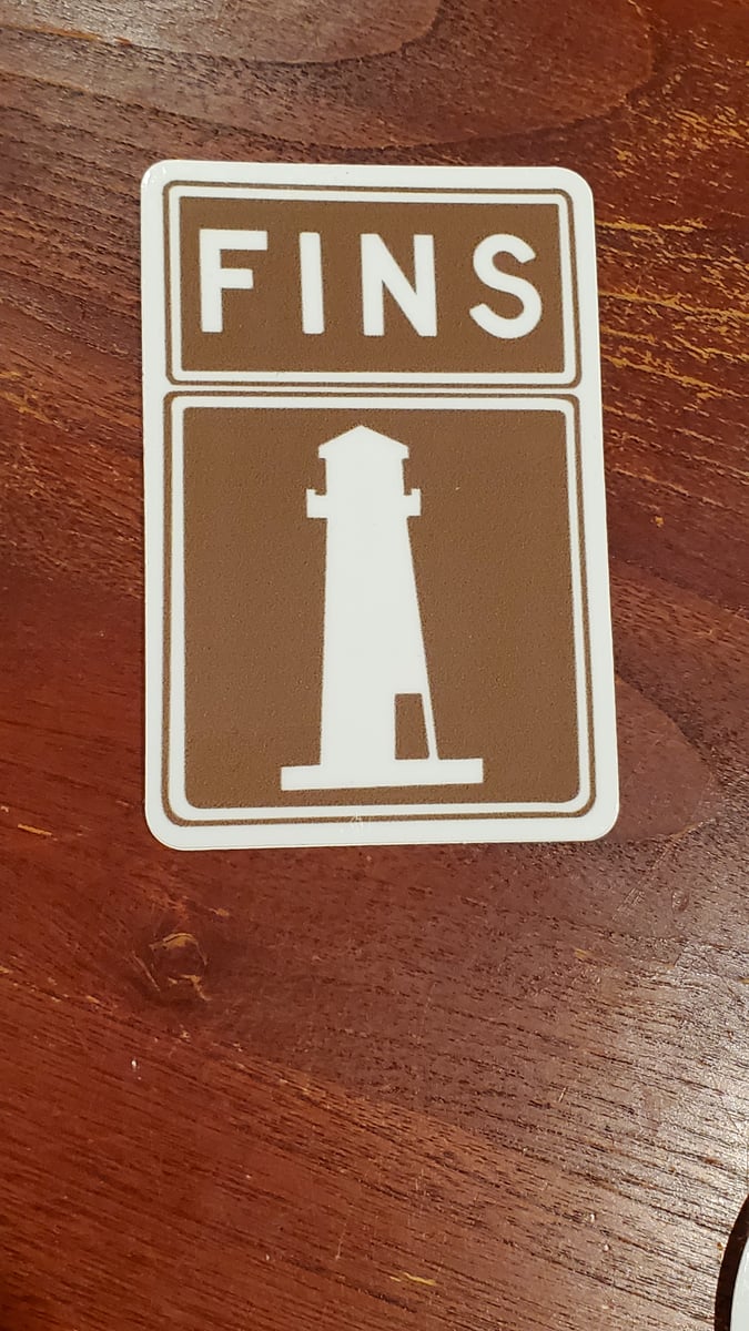 FINS Decal | 27EastDesigns