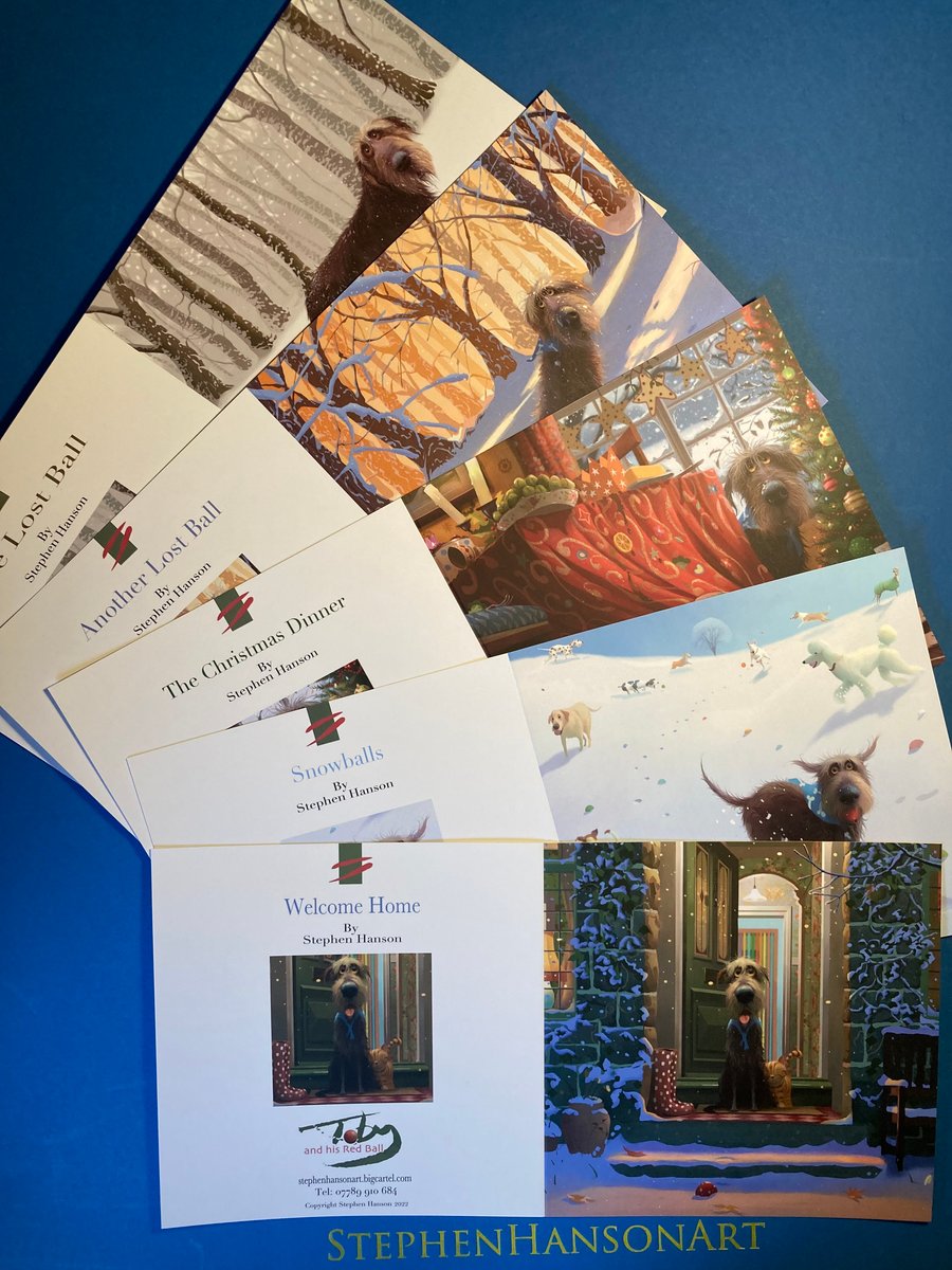 Pack No.3, Toby Art Cards | Stephen Hanson Art