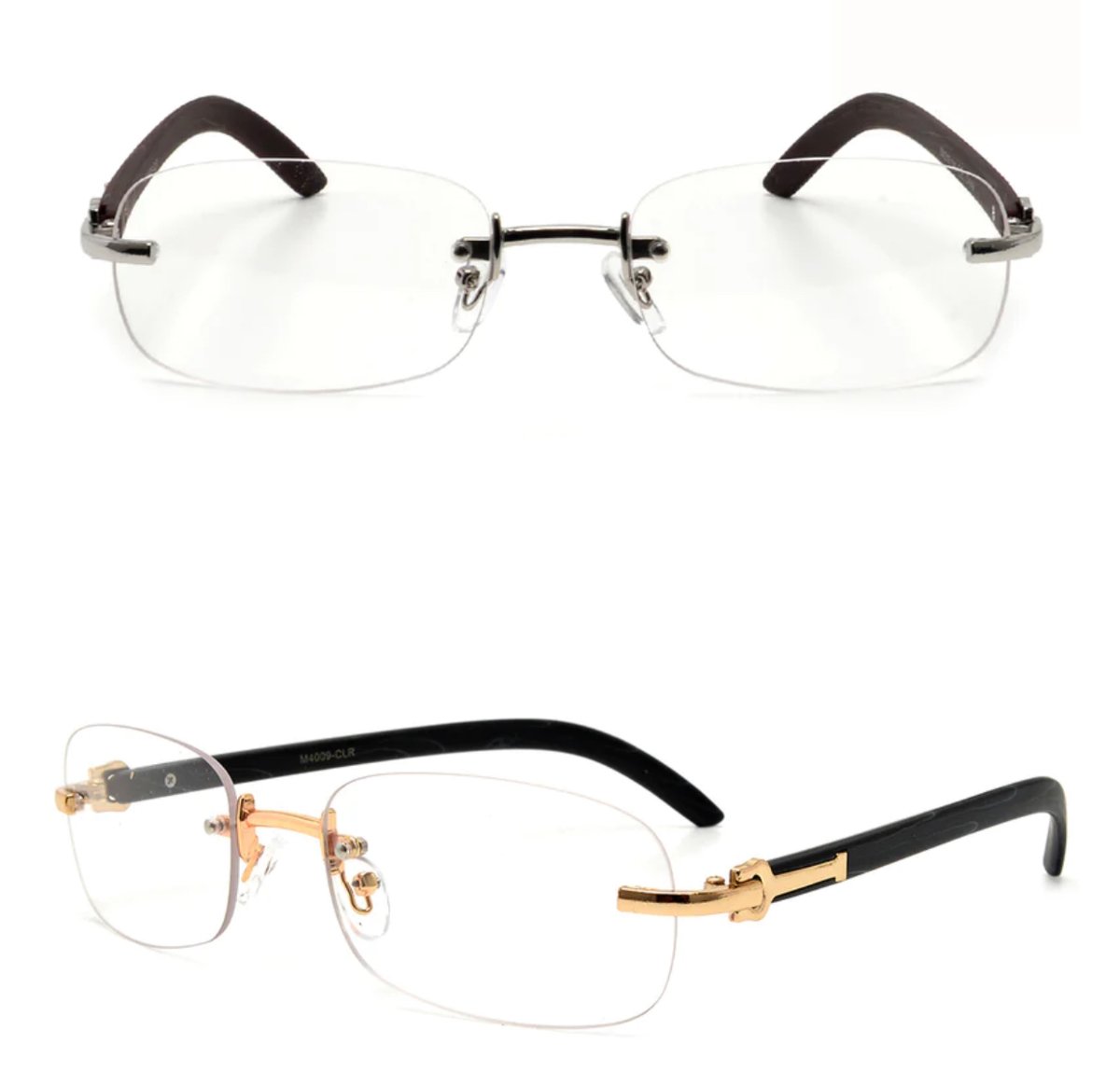 Premium Clear Luxe Frames | Vintage Extinction