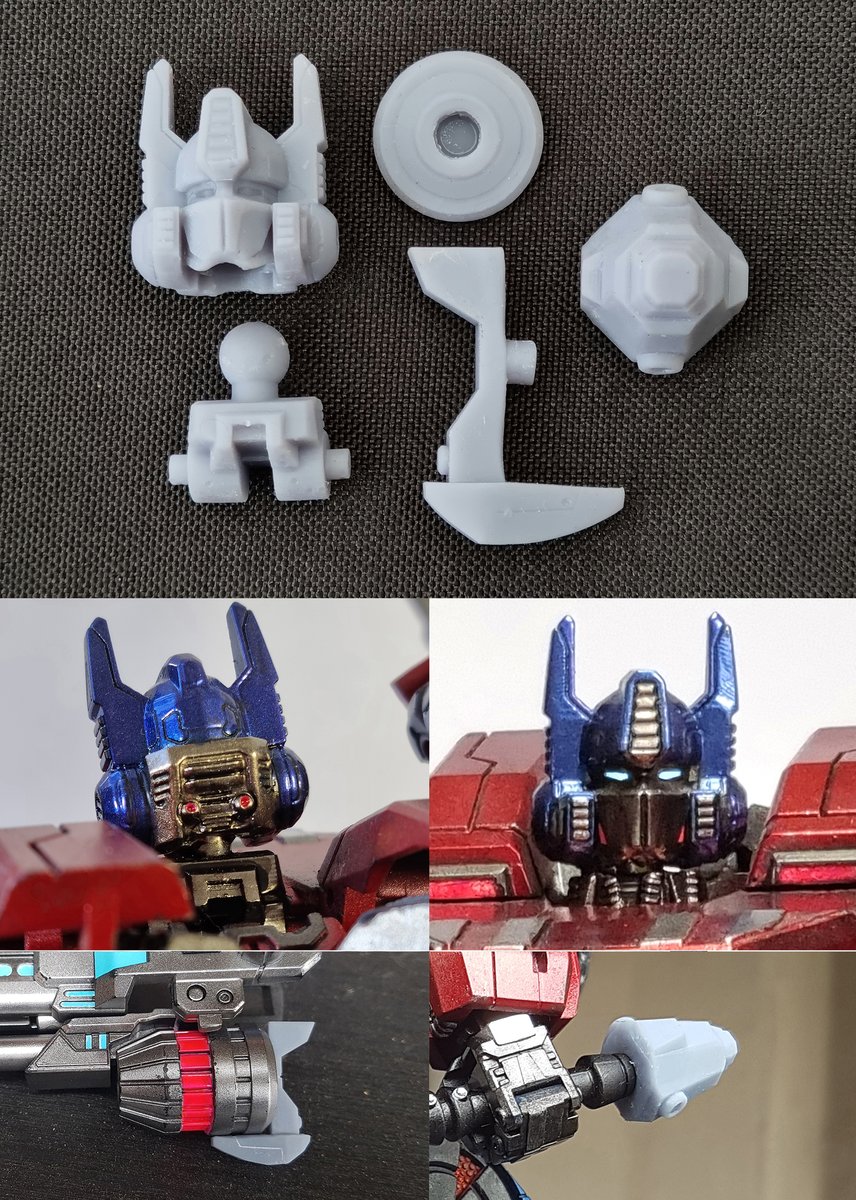 Planet X Jupiter / FOC Optimus Prime Unpainted Upgrade Kit | plasticbruv