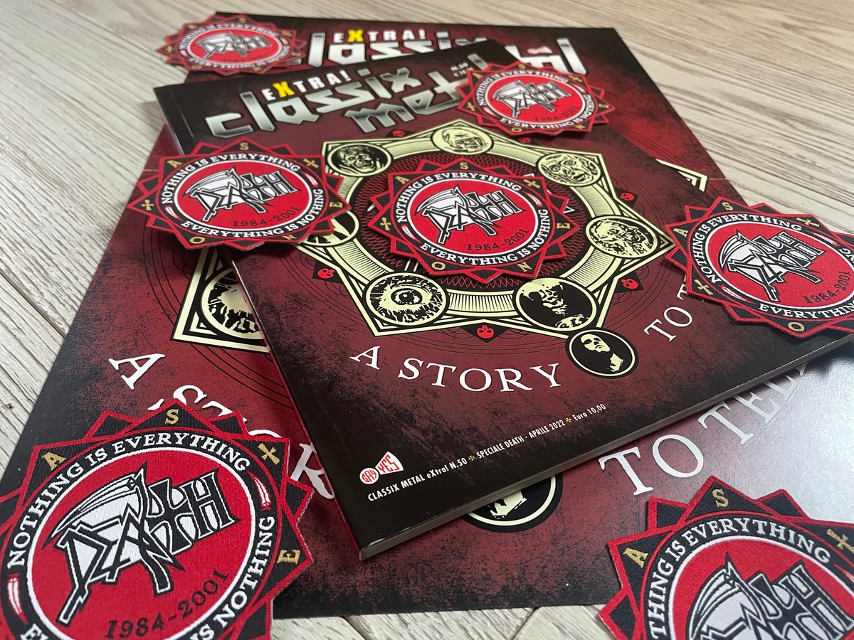 CLASSIX METAL EXTRA! SOLO 3 SET DISPONIBILI: RIVISTA + PATCH ...