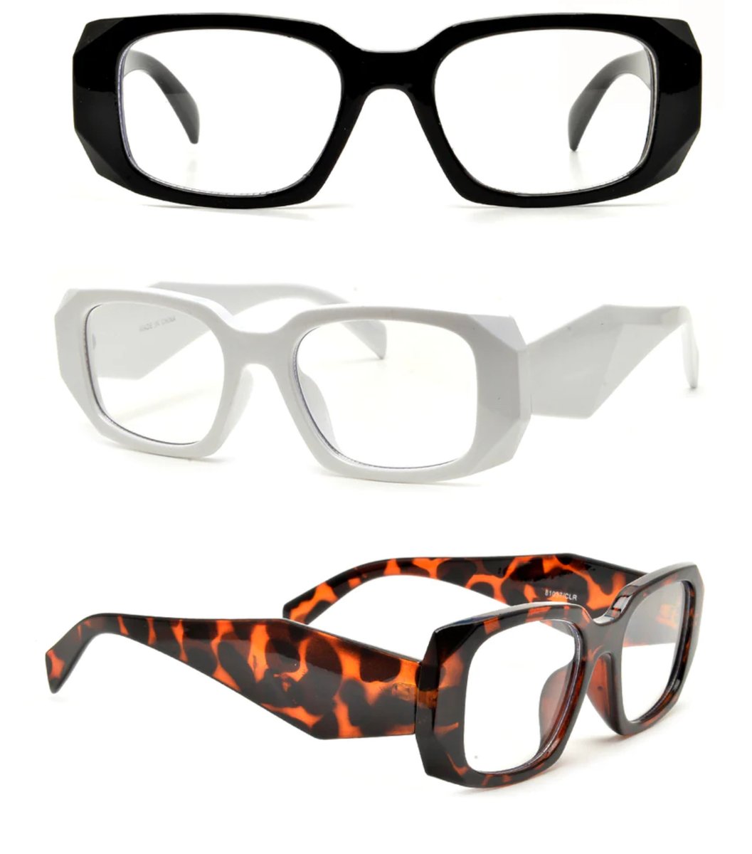 Clear “Morgan” Frames | Vintage Extinction