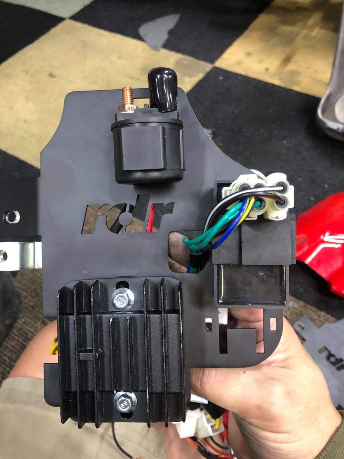 GY6 Honda Ruckus Component Plate - 2 Options | Reckless Customs