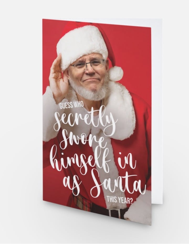The Shovel Shop — ScoMo Santa Card
