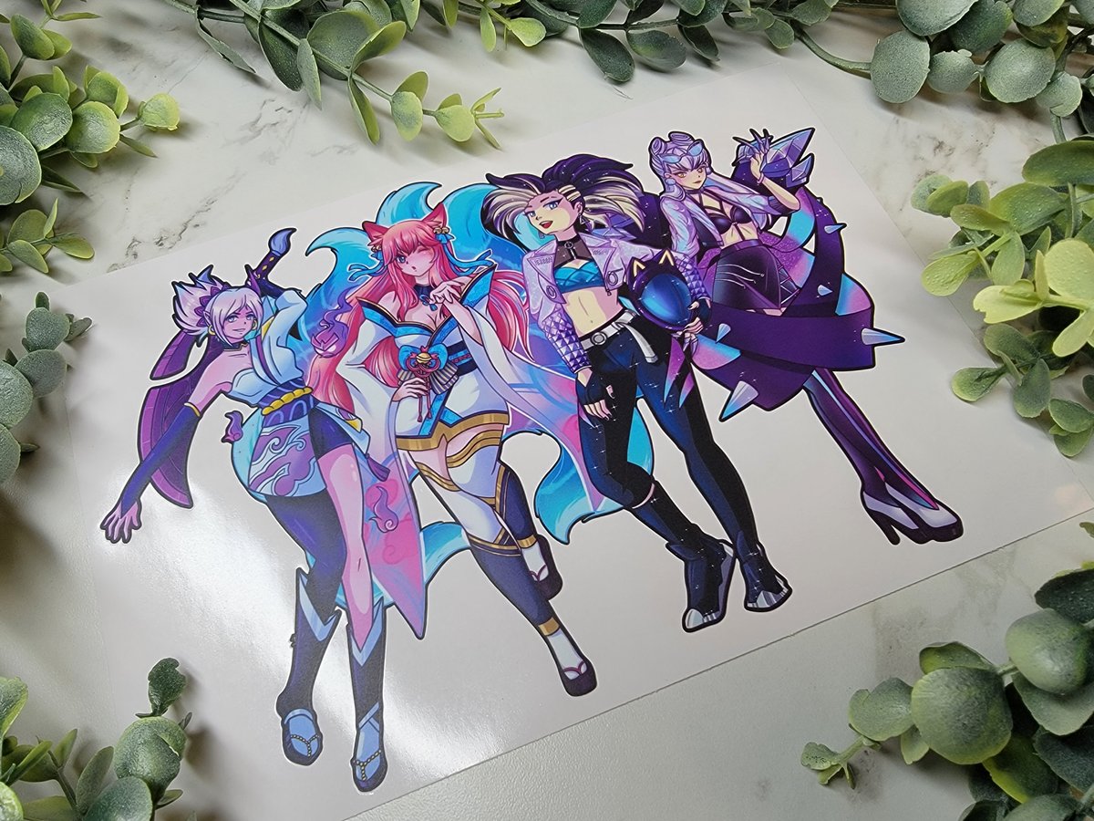 LoL girls! | SpottyDogDecals