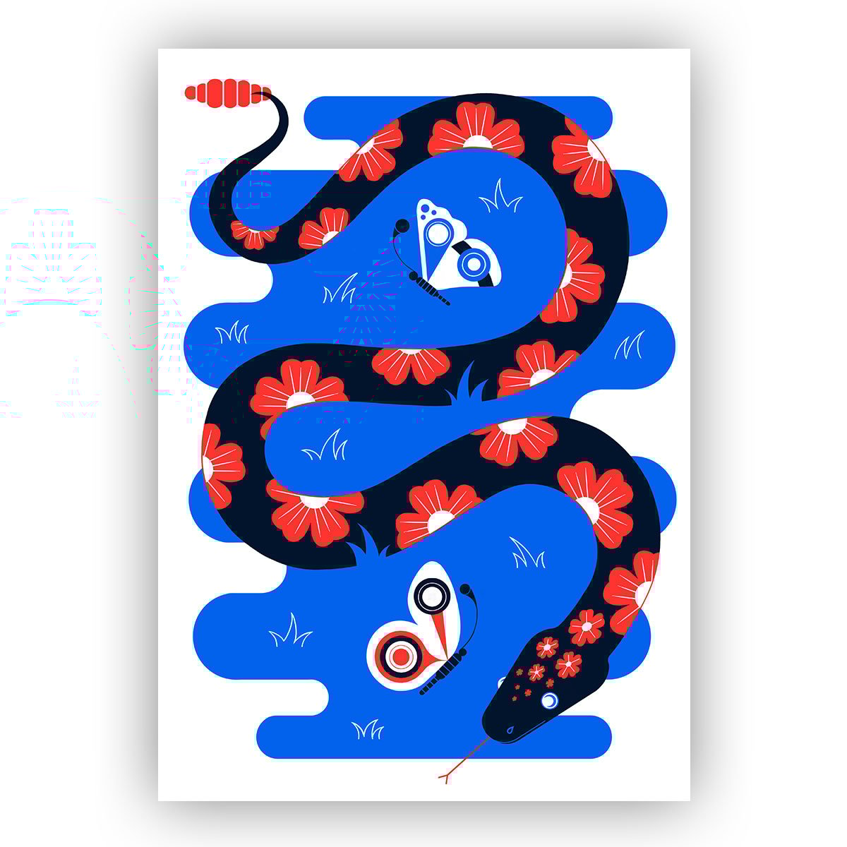 Michael Driver - Limited Edition Screen Print | Seed Magazeen