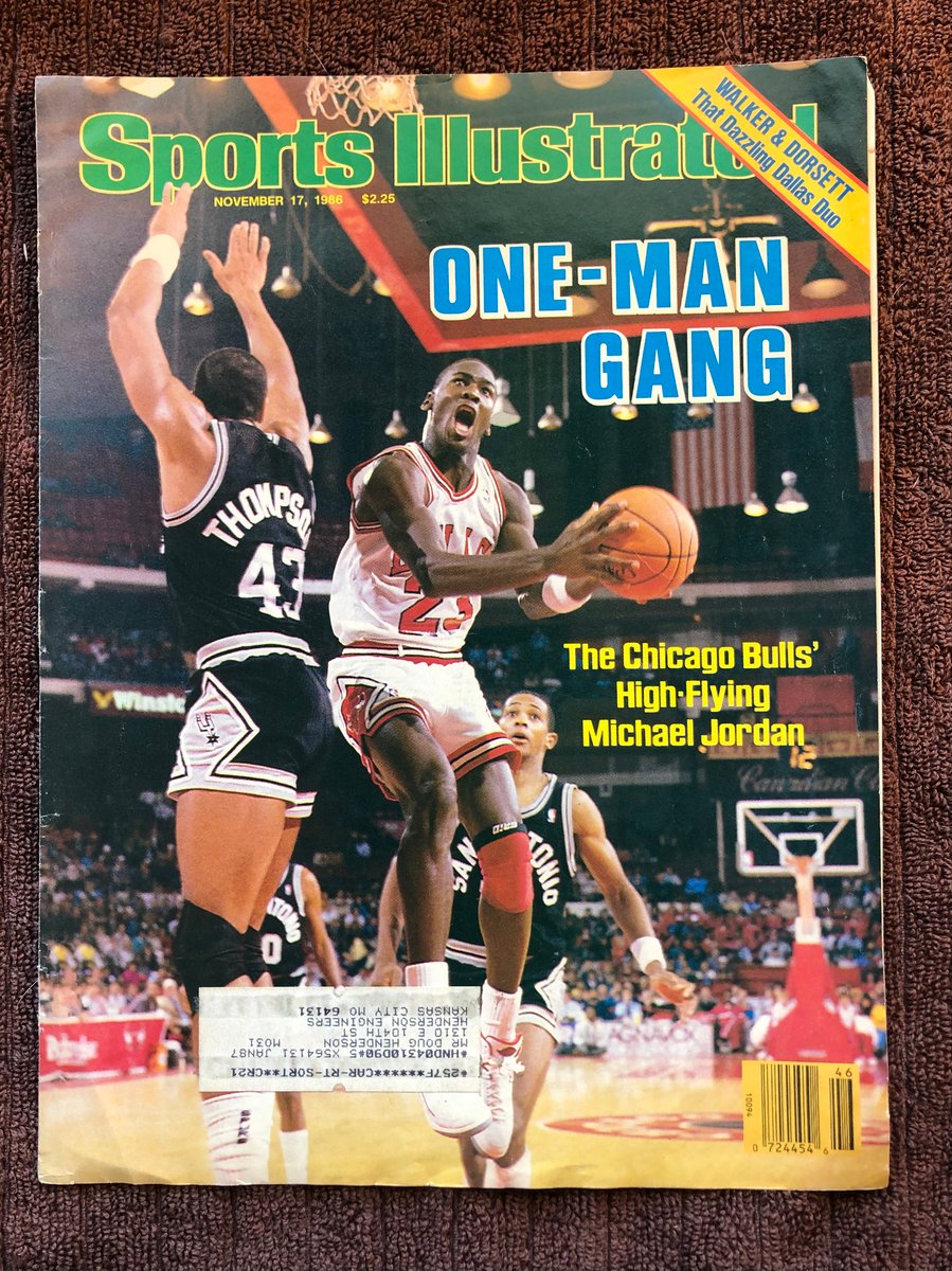 Michael Jordan - cover only of Sports Illustrated | Collective Soul ...