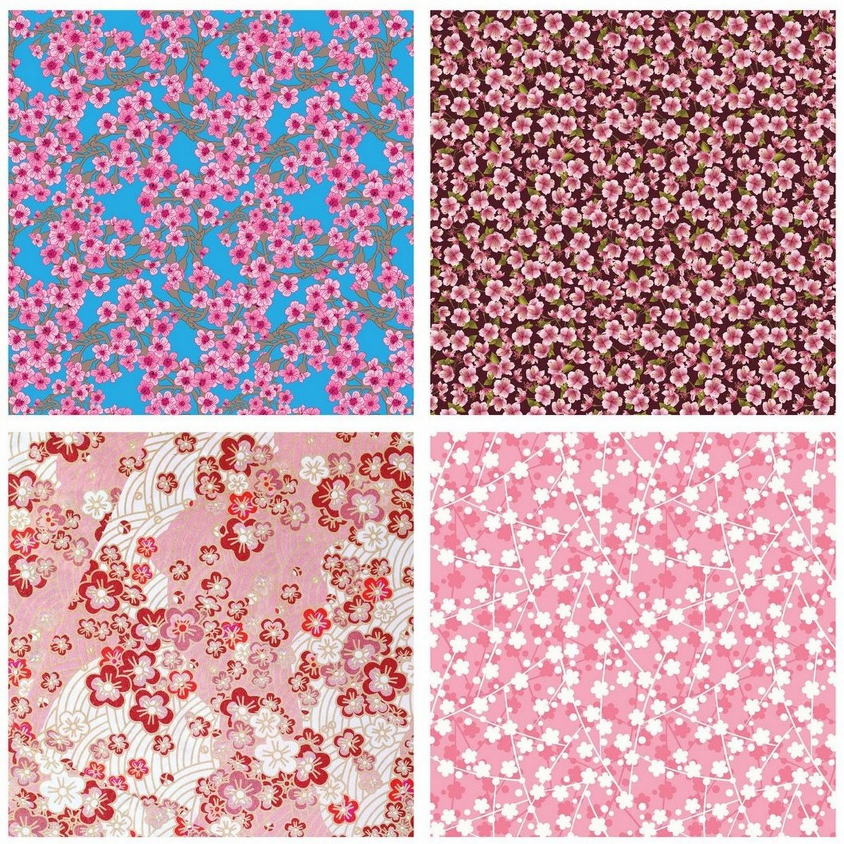 Cherry Blossoms Gift Wrapping Papers | The Crafty Squirrel Cherry Blossoms Gift Wrapping Papers | The Crafty Squirrel