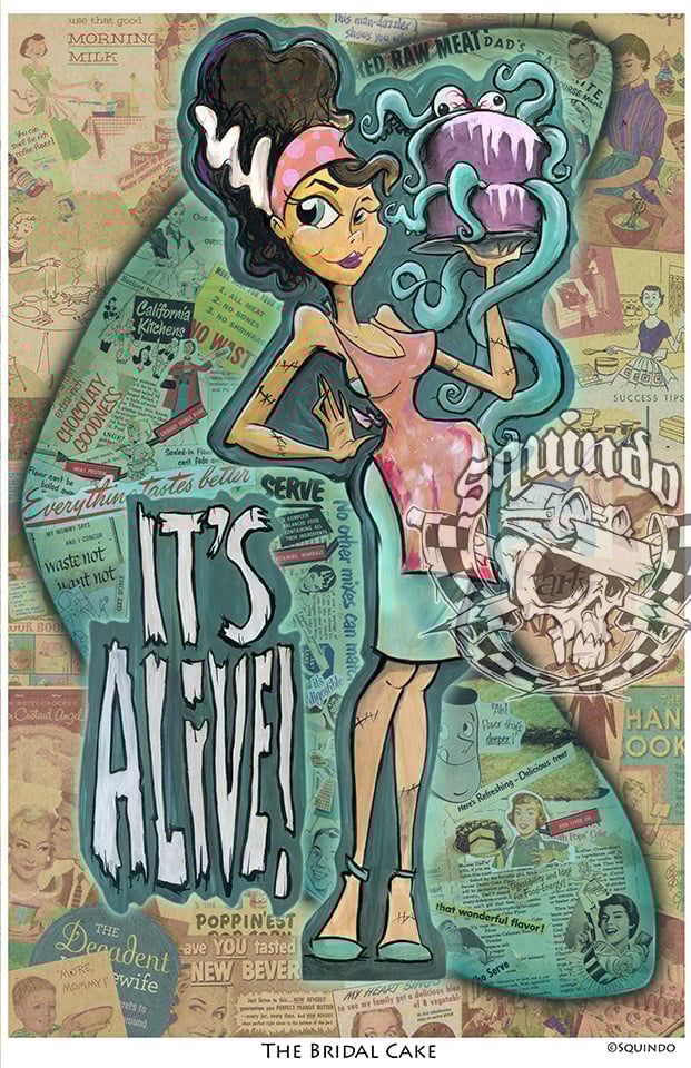"It's Alive!!!!" art print | SQUINDO