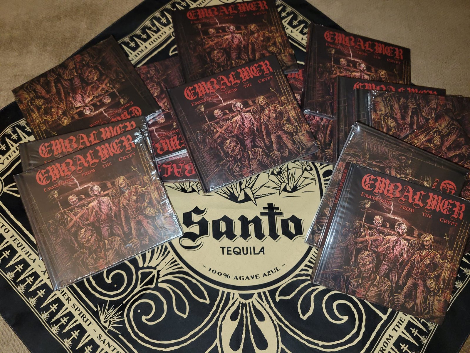 Ossuary Industries — EMBALMER - "Emanations from the Crypt" Hardbook CD ...