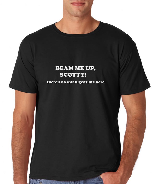 Beam Me Up, Scotty! | MYSTIC MACKEREL MARVELLOUS TEES