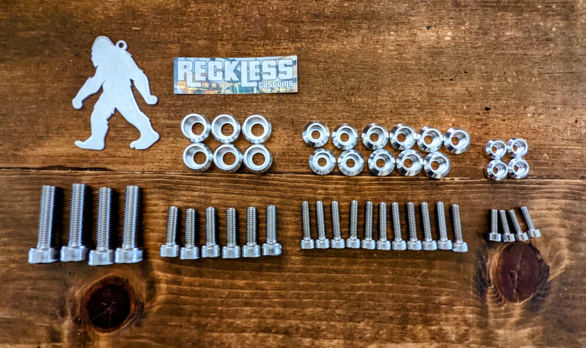 Reckless Ruckus Full Dress Up Kit - RAW | Reckless Customs