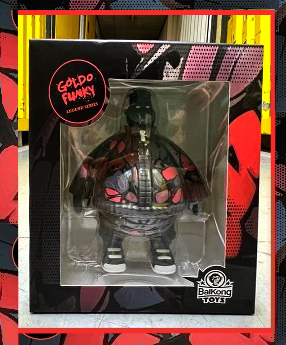 GOLDO FUNKY- RUNDMB colourway - Legend Series | Balkong Toys