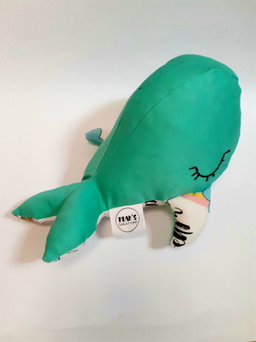 Whale in mint | Peak's Creations