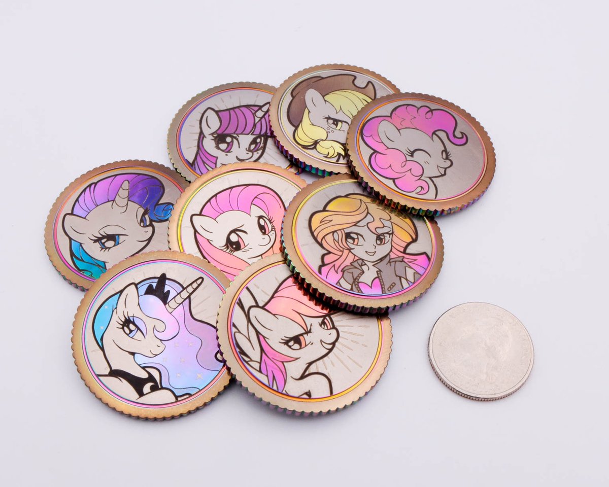 Rainbow Coins | My Little Ties