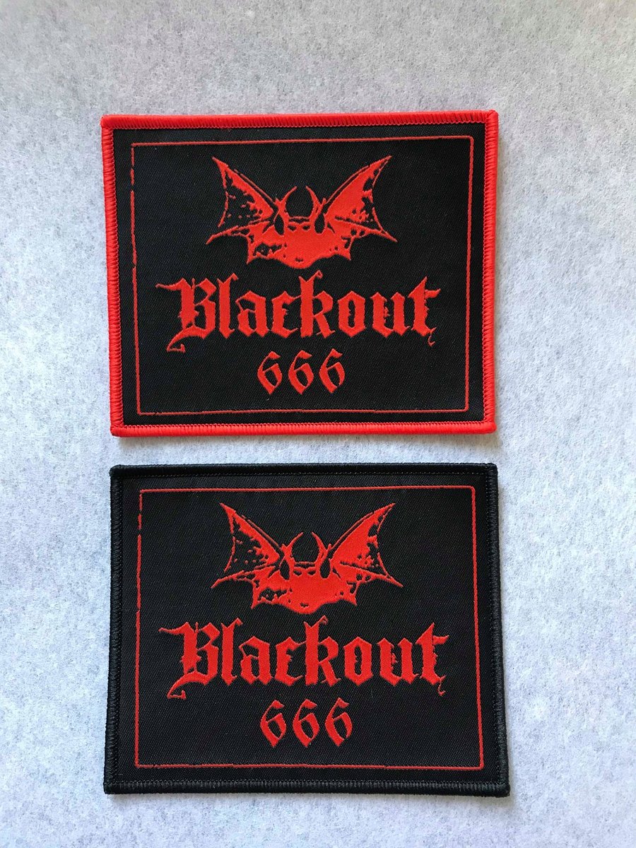BLACKOUT Patch | Phenomena Art & Design
