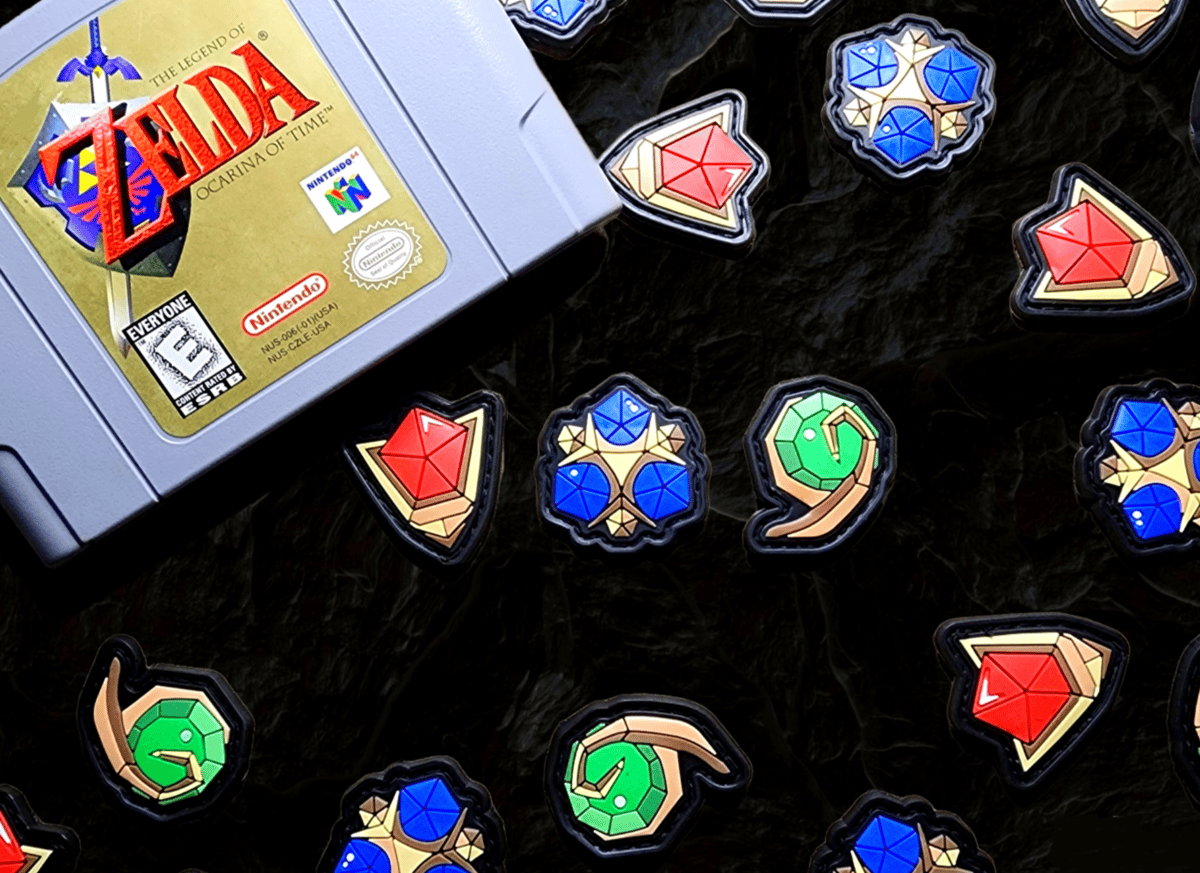 ZELDA "SPIRITUAL STONES OF TIME" Ranger Eye Set | Coqui Creations Threads