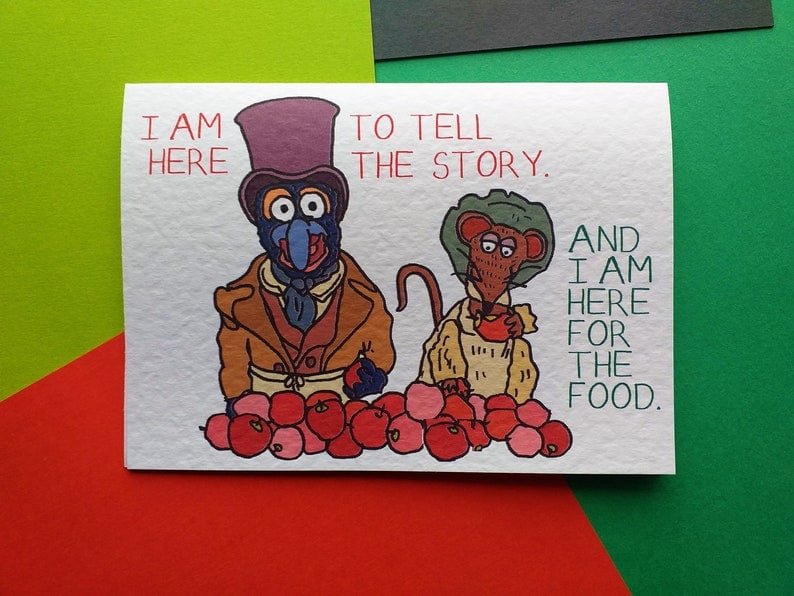 Muppet Christmas Carol A6 greeting cards - various! | Jenny Grene ...