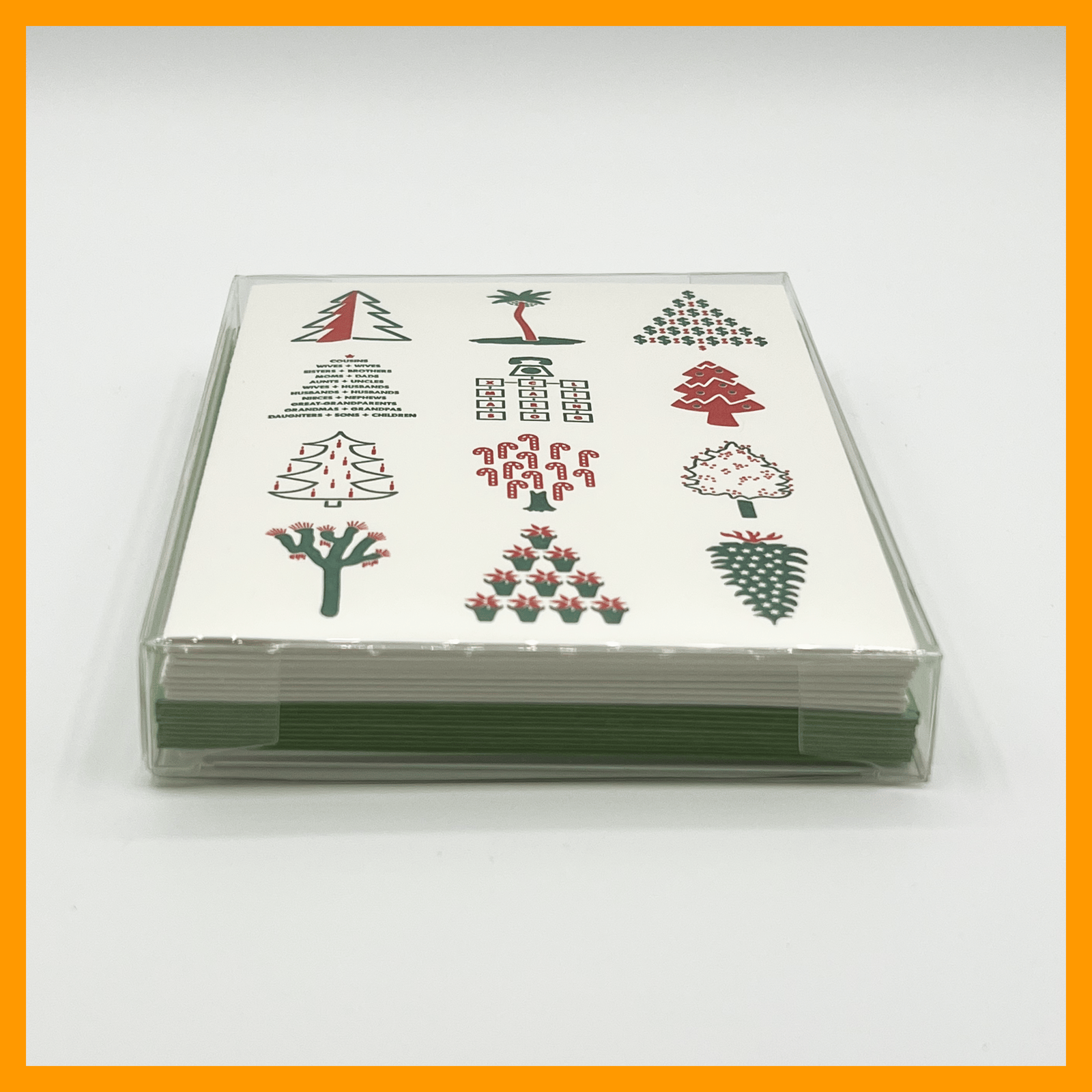 THE 12 TREES OF CHRISTMAS - BOX SET / DrewCards