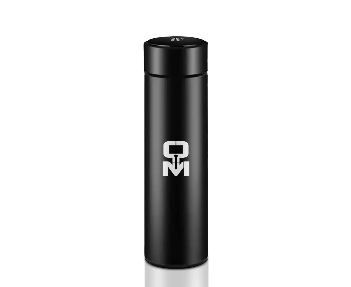 Thermos Black Omnimar Logo | MariaOmnimar MERCH