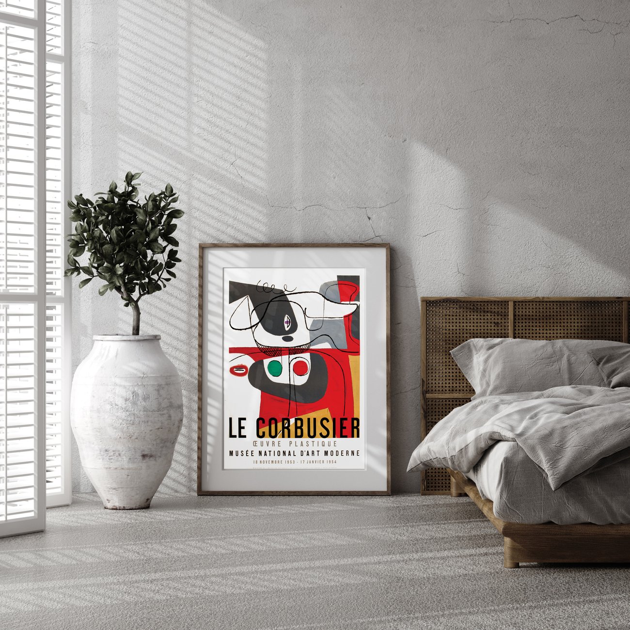 Le Corbusier - Oeuvre Plastique | 1953 | Exhibit Poster | Wall Art ...