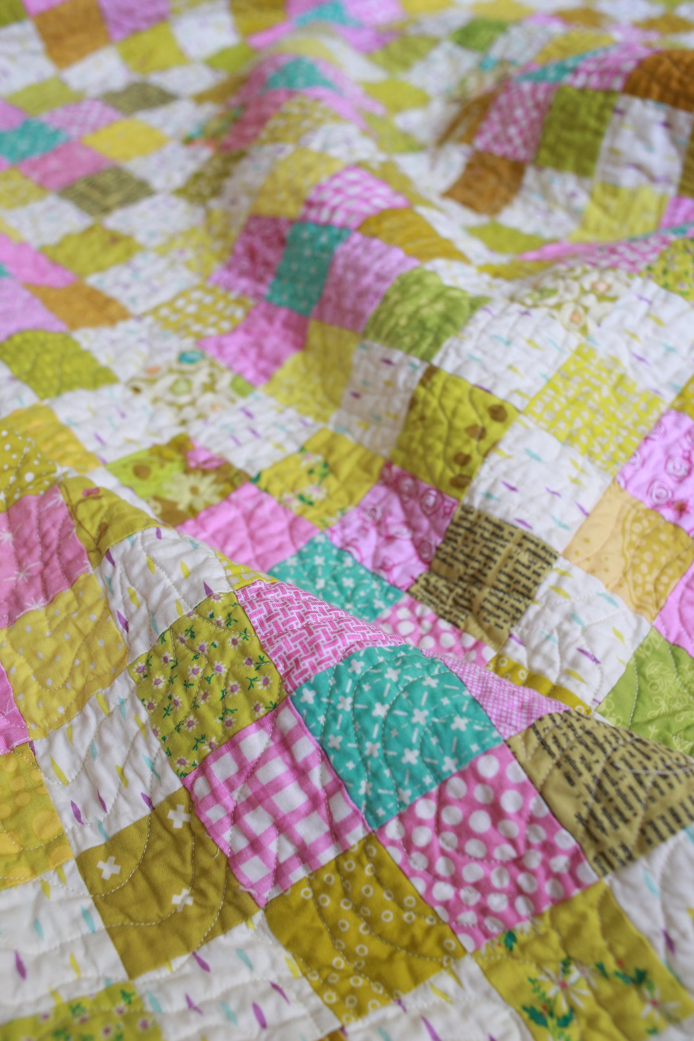 Floral Chain Quilt Pattern (PDF Download) | Jeni Baker Patterns