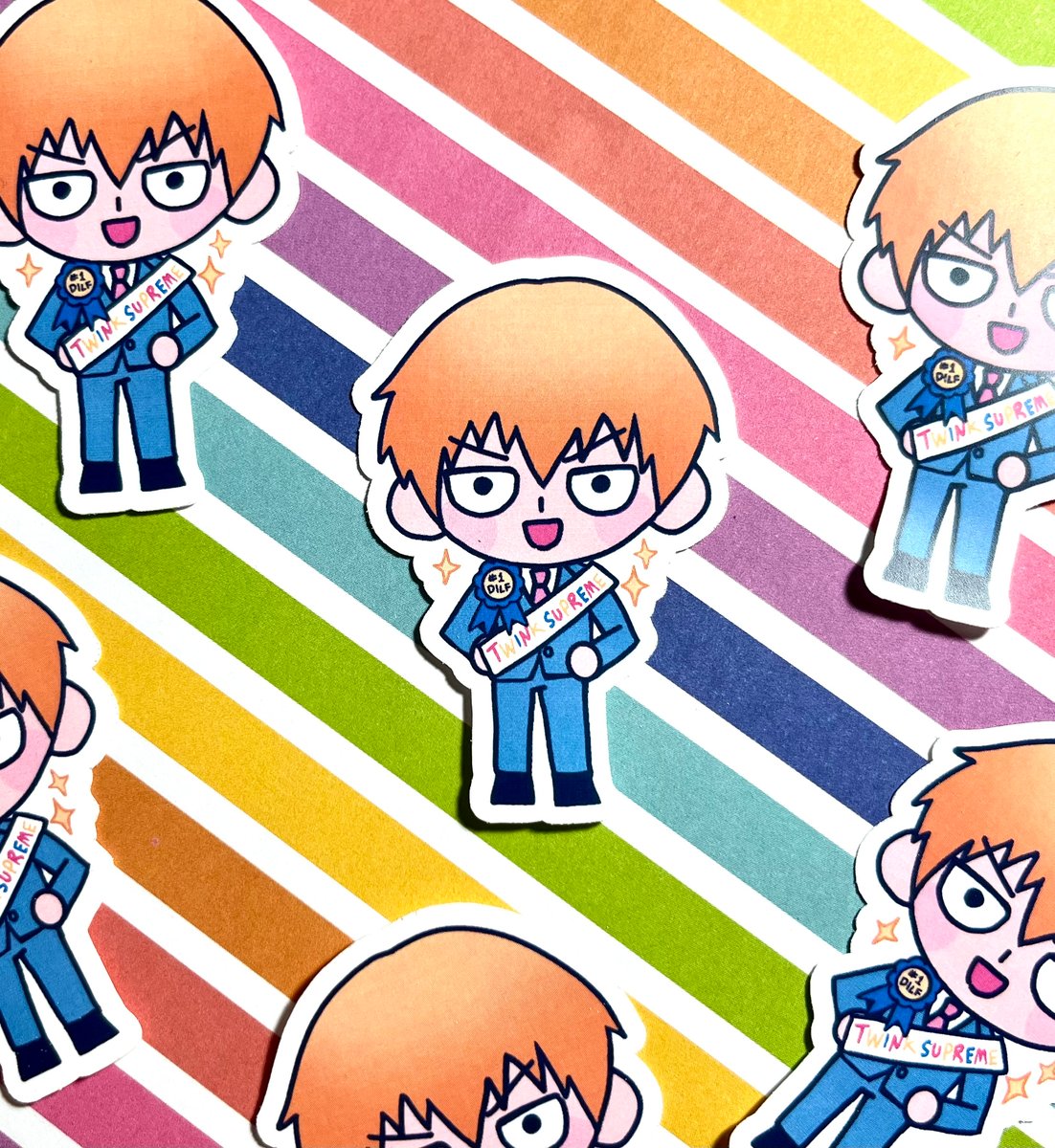 [MP100] Reigen #1 Twink Supreme Dilf Sticker #REIGENSWEEP | celchuno