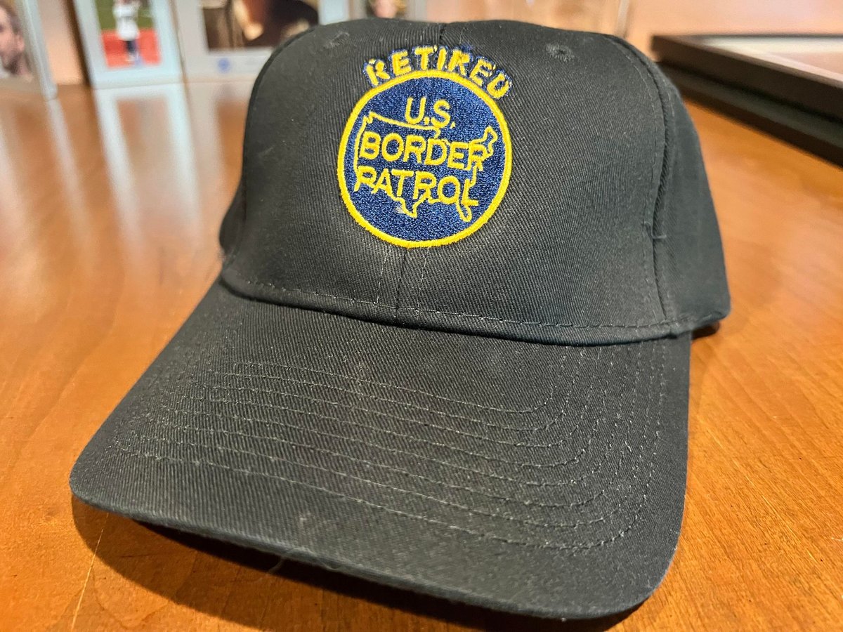RETIRED USBP LOGO HAT | OLD PATROL HQ / FIERCE 5%