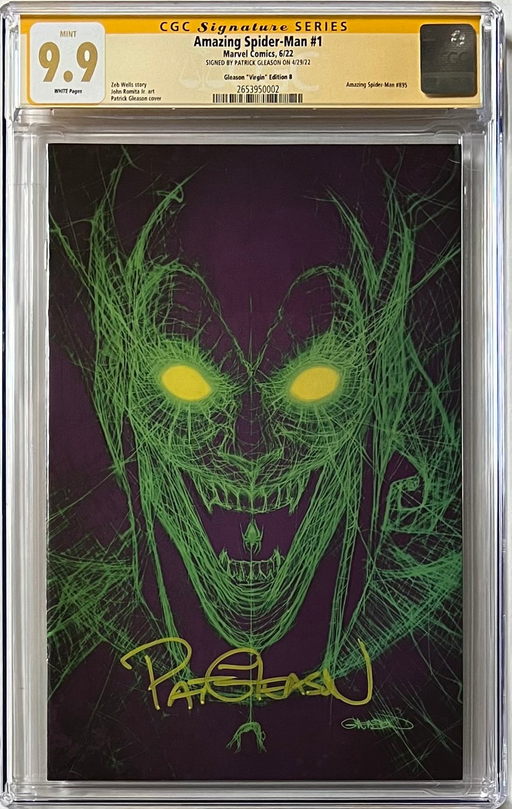 Amazing Spider-Man #1 - #1 - Patrick Gleason - Goblin Queen - Virgin ...