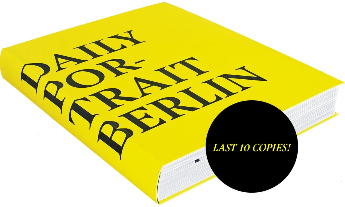 daily portrait berlin book | Daily Portrait