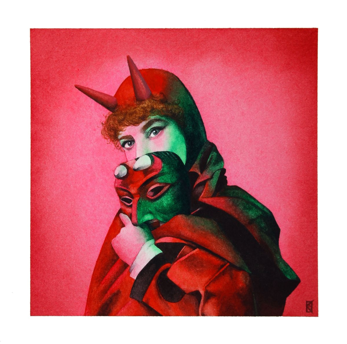 Cheeky Devil | Kate Snow Art