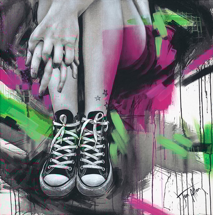 Original Painting 'Laced' was: £2495 - £2695 | jenallen