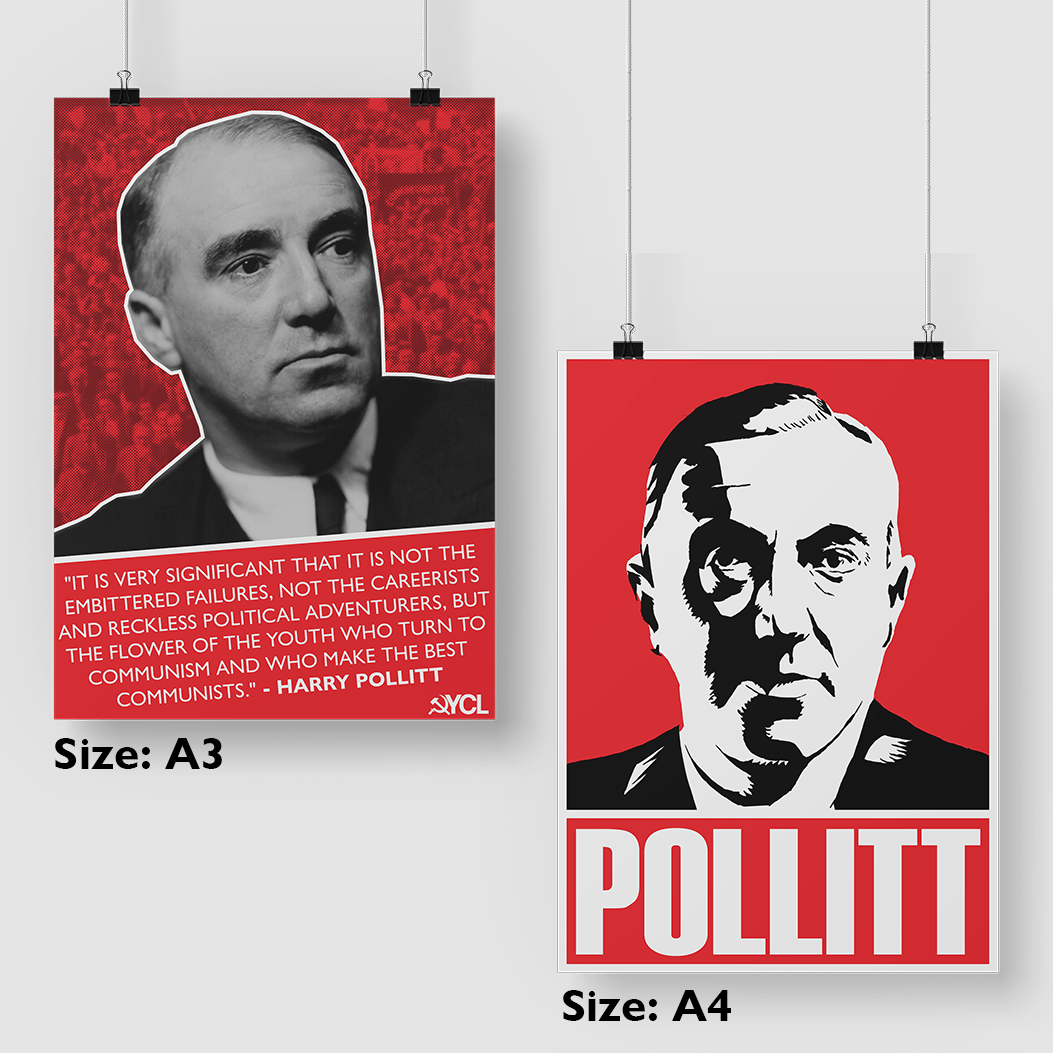 Harry Pollitt (Poster Set) | Young Communist League of Britain