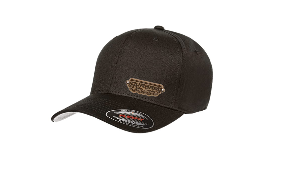 Black Fit Form Hat - Side Decal | Durham Racing Engines