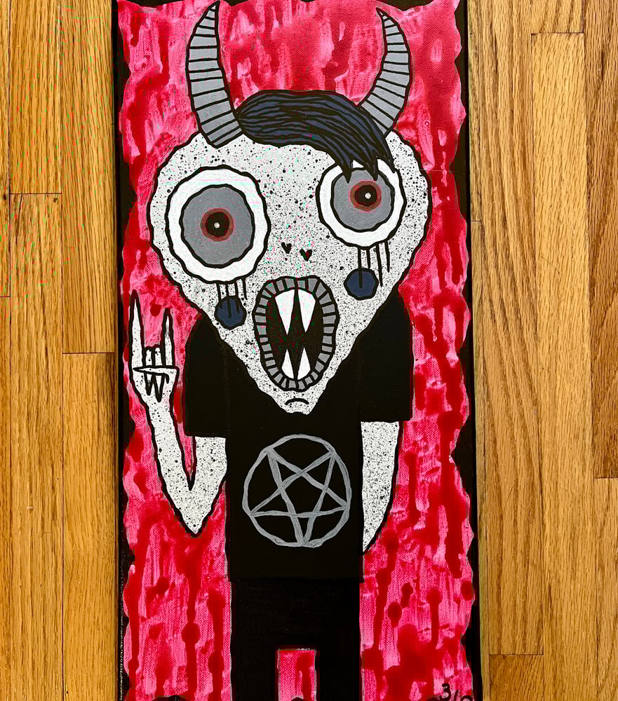 Terrifier 2 Jonathan's Room Painting | Little Punk People