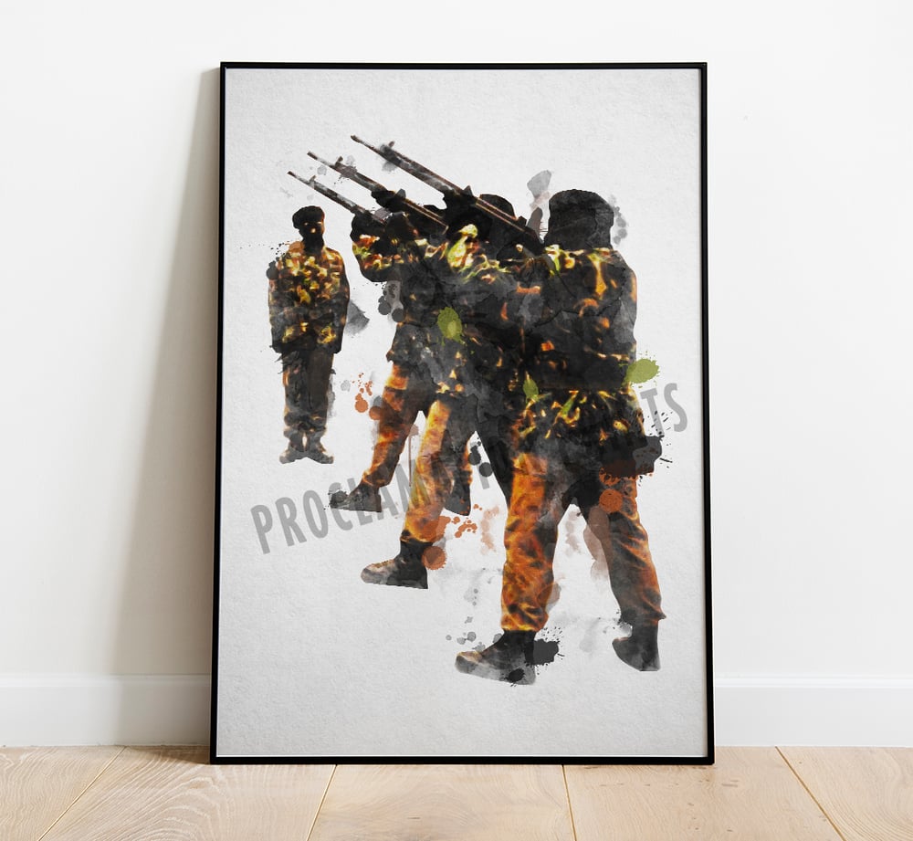 Hunger Strike 1981 H-Block A3 Print (Unframed). | Proclamation Prints