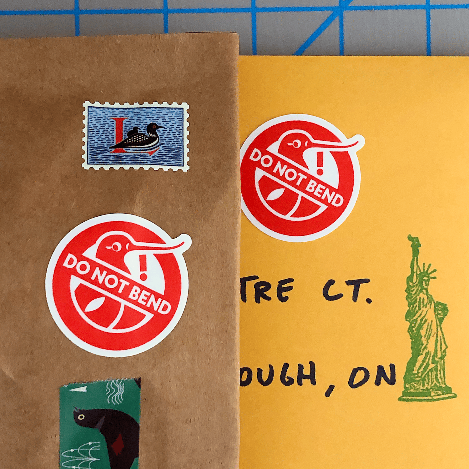Do Not Bend Stickers "Do Not Bend" Warning Stickers (1 Roll, 250 Labels ...