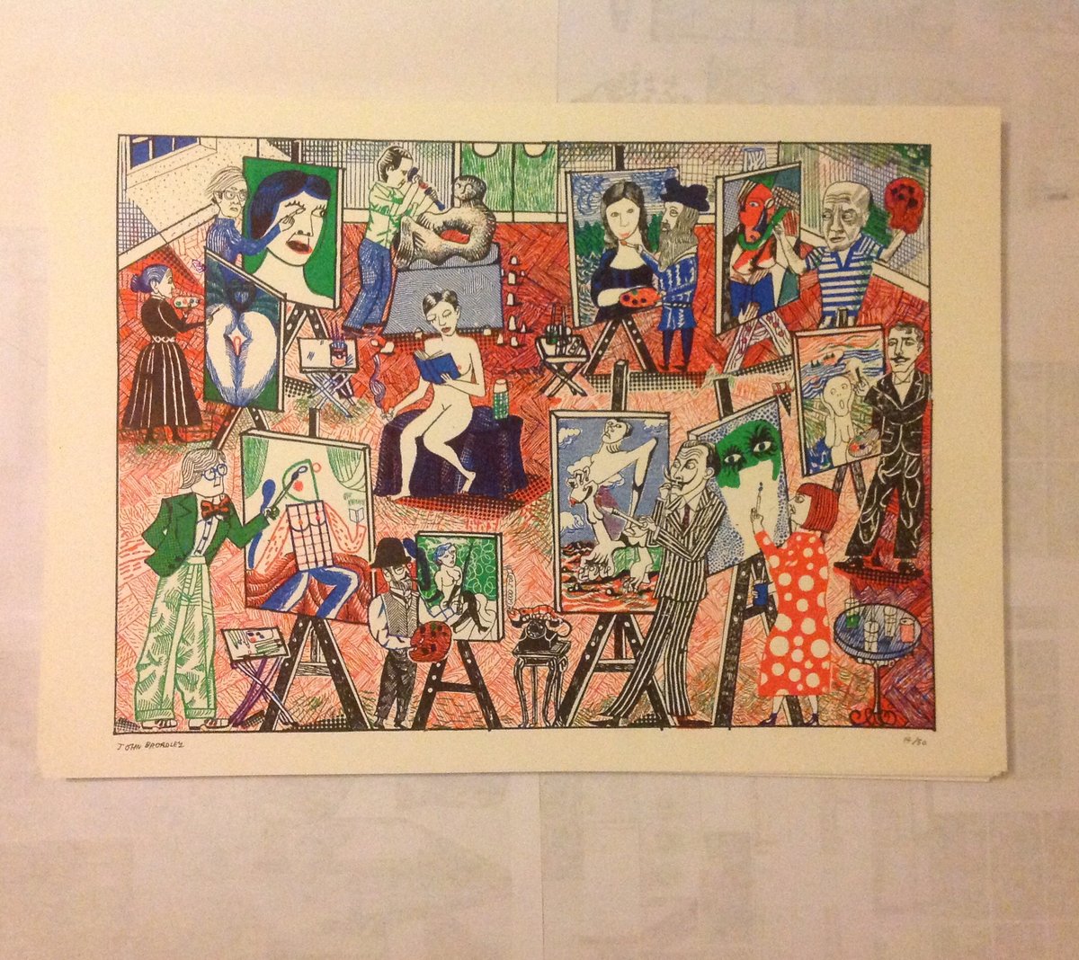 Great artists' art class | John Broadley