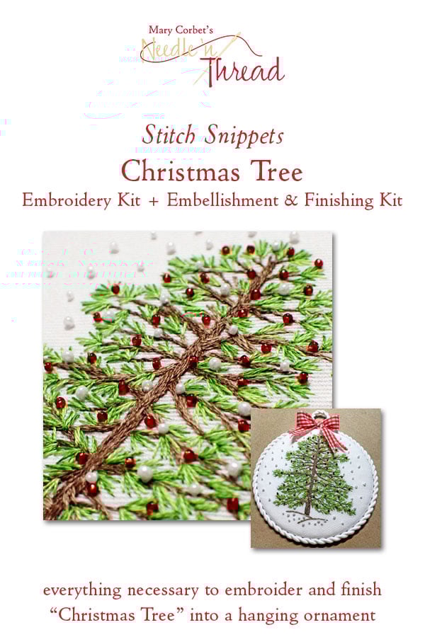 Mary Corbet's Needle 'n Thread — Christmas Tree Snippet Kits