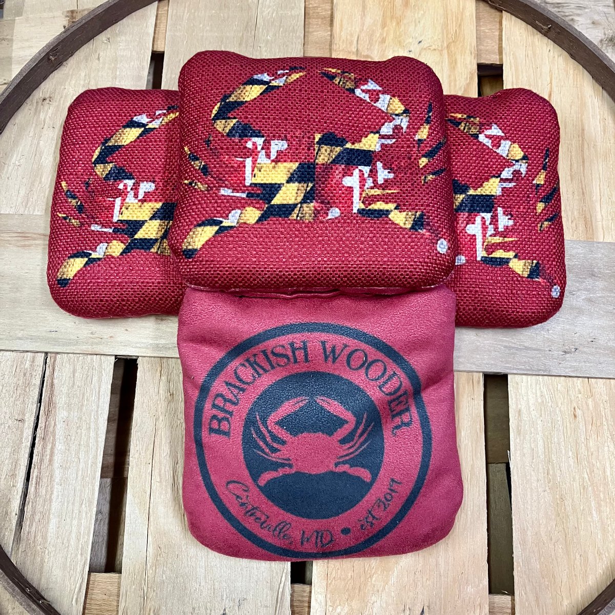 Maryland Crab - Red | Brackish Wooder