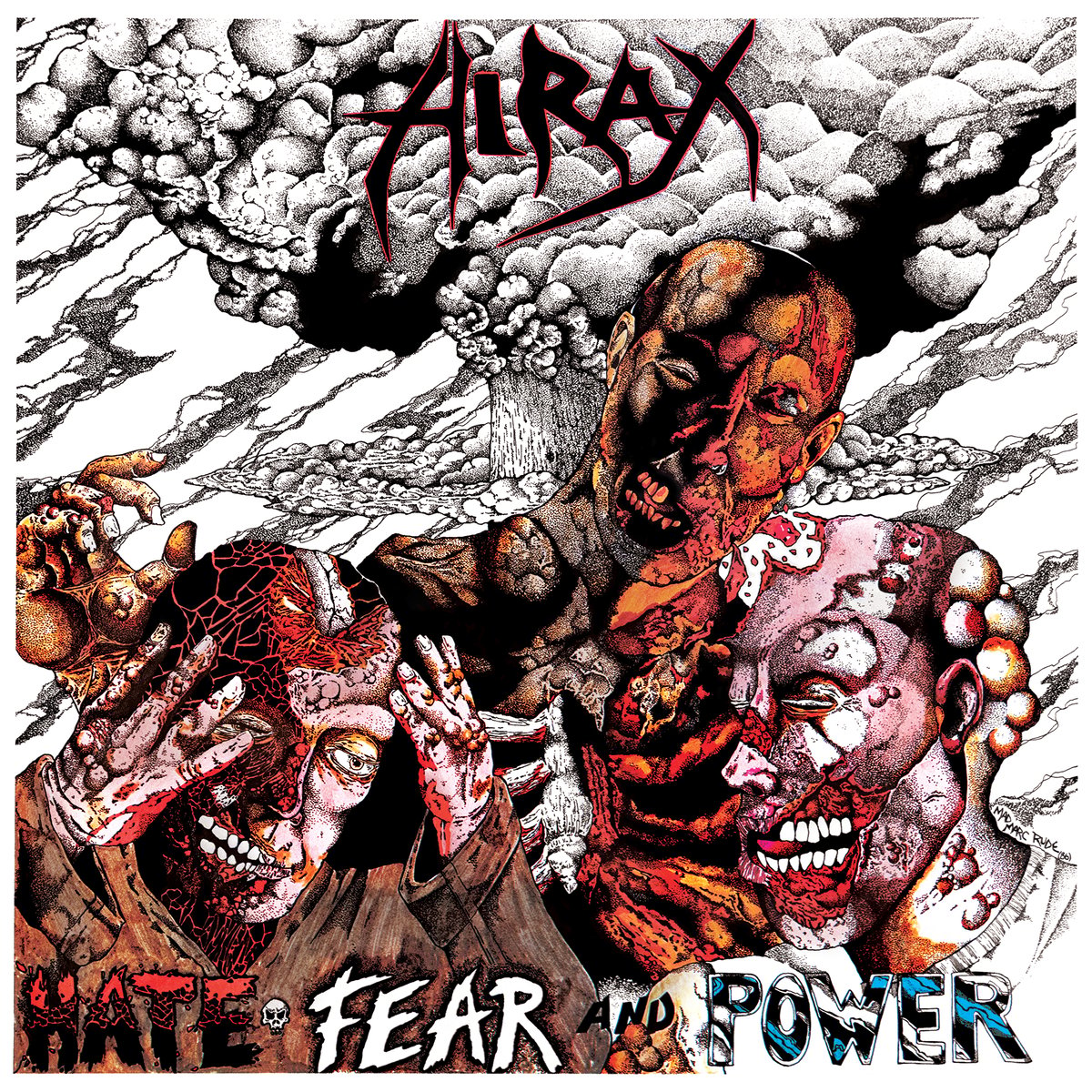 HIRAX "Hate, Fear And Power" LP | dropdeadhc