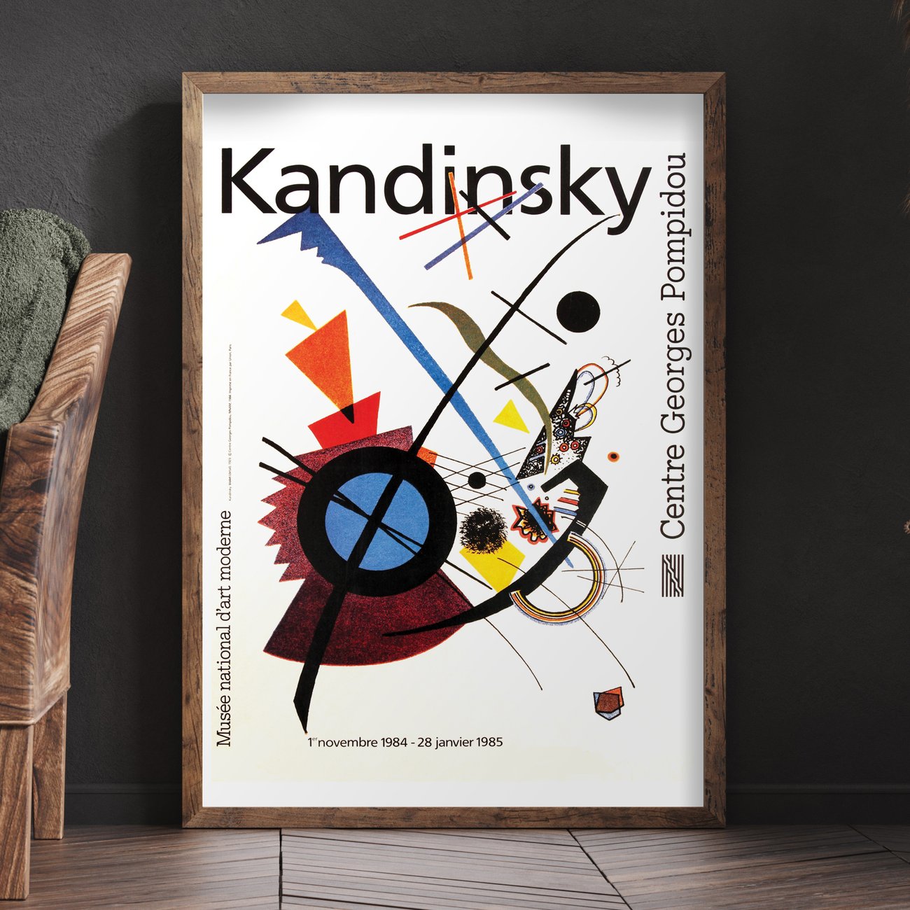 Wassily Kandinsky | Centre Georges Pompidou | 1984 | Exhibition Poster ...